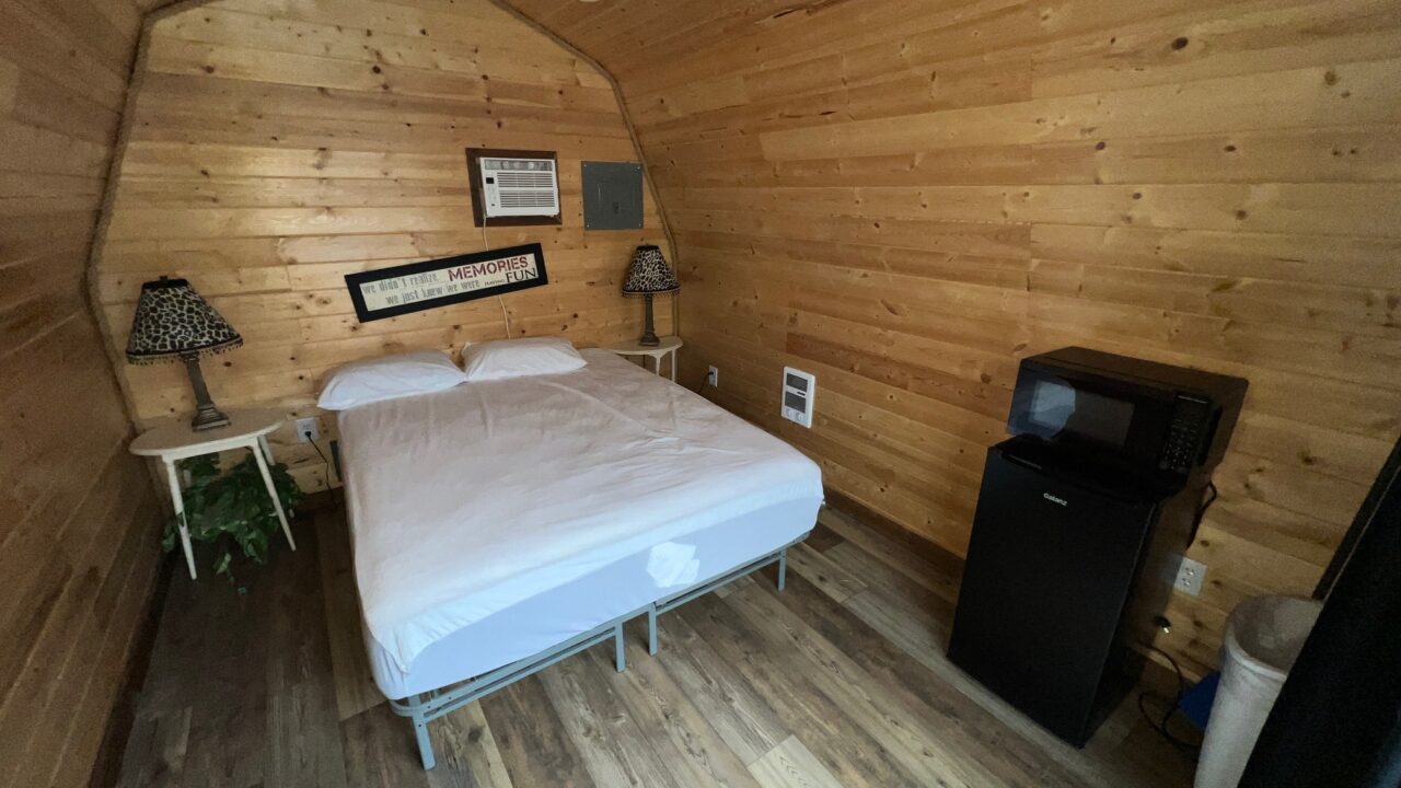 Sleeping Cabins | Champions Riverside Resort