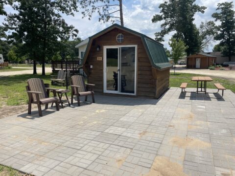 Sleeping Cabins | Champions Riverside Resort